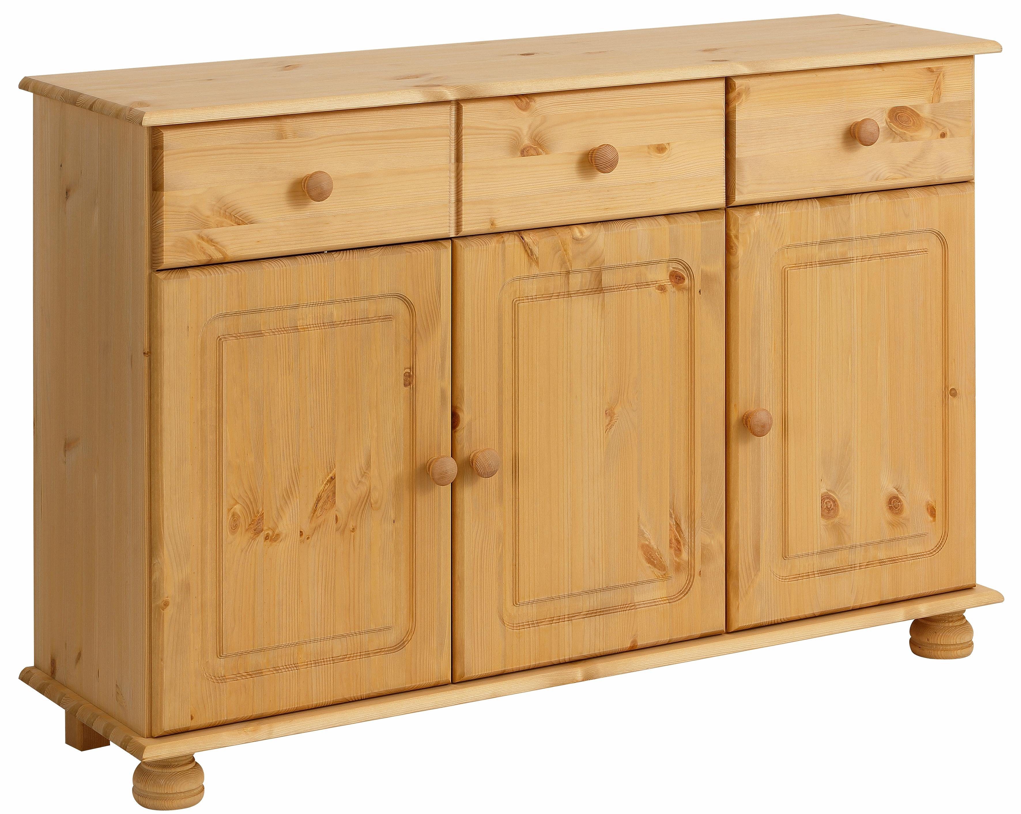 Home Affaire Sideboard Mette Mit Gefrästen Kugelförmigen Füßen